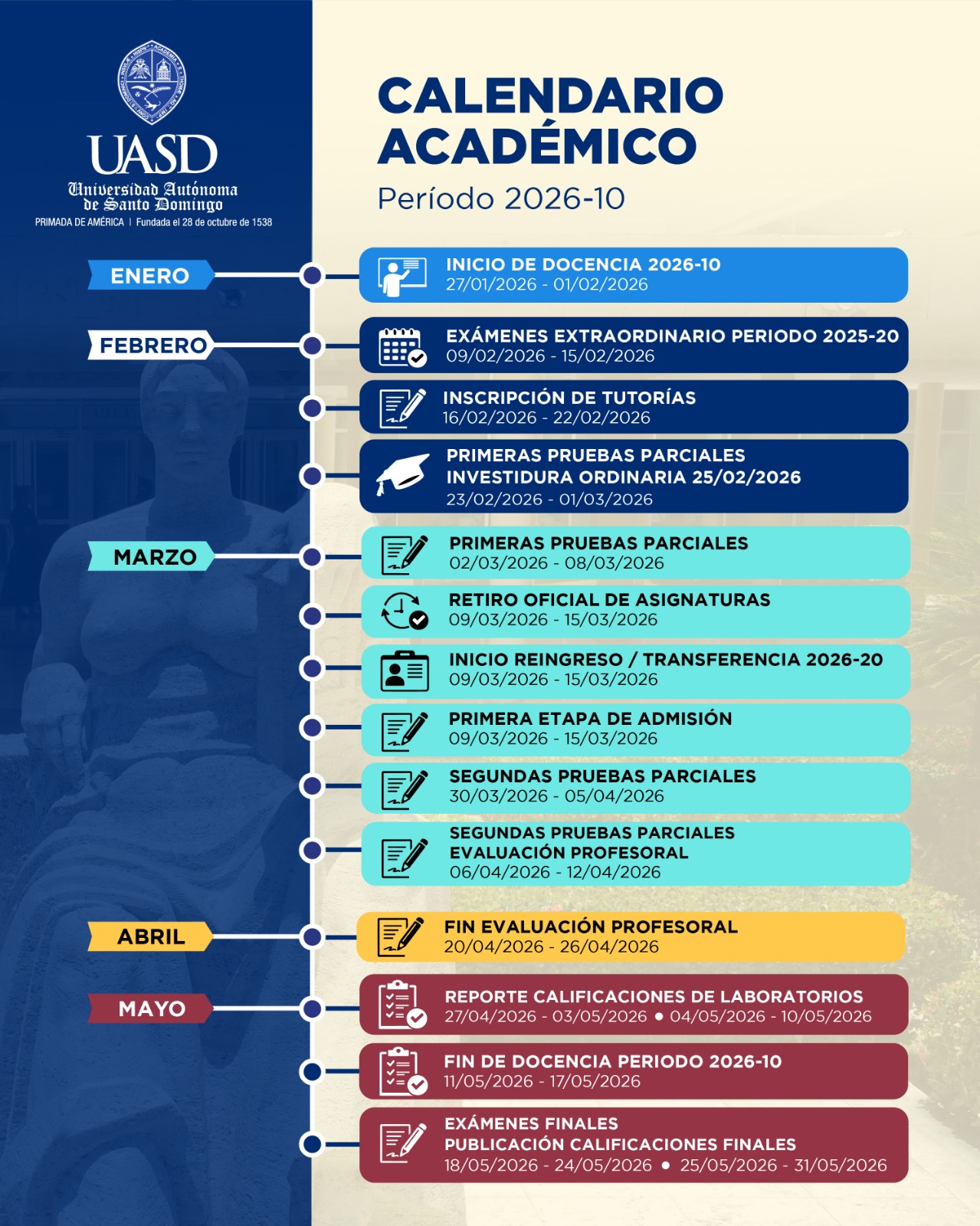 Calendario Académico - UASD